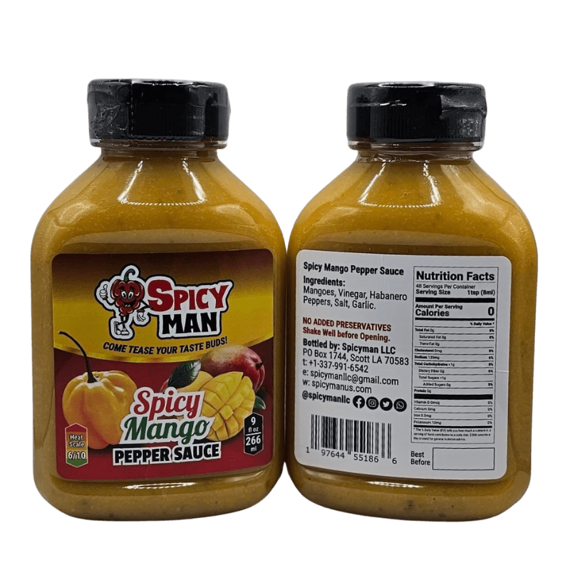 Mango Pepper Sauce - Spicy Man